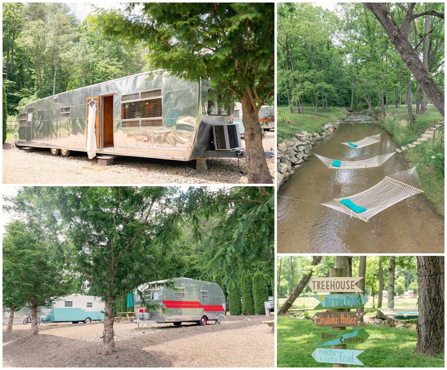 Spring Wedding at Junebug Retro Resort