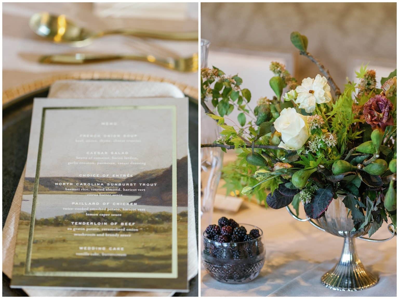 Intimate Fall Wedding at Greystone Inn
