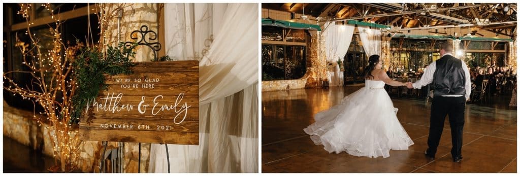 November Wedding at the Crest Center