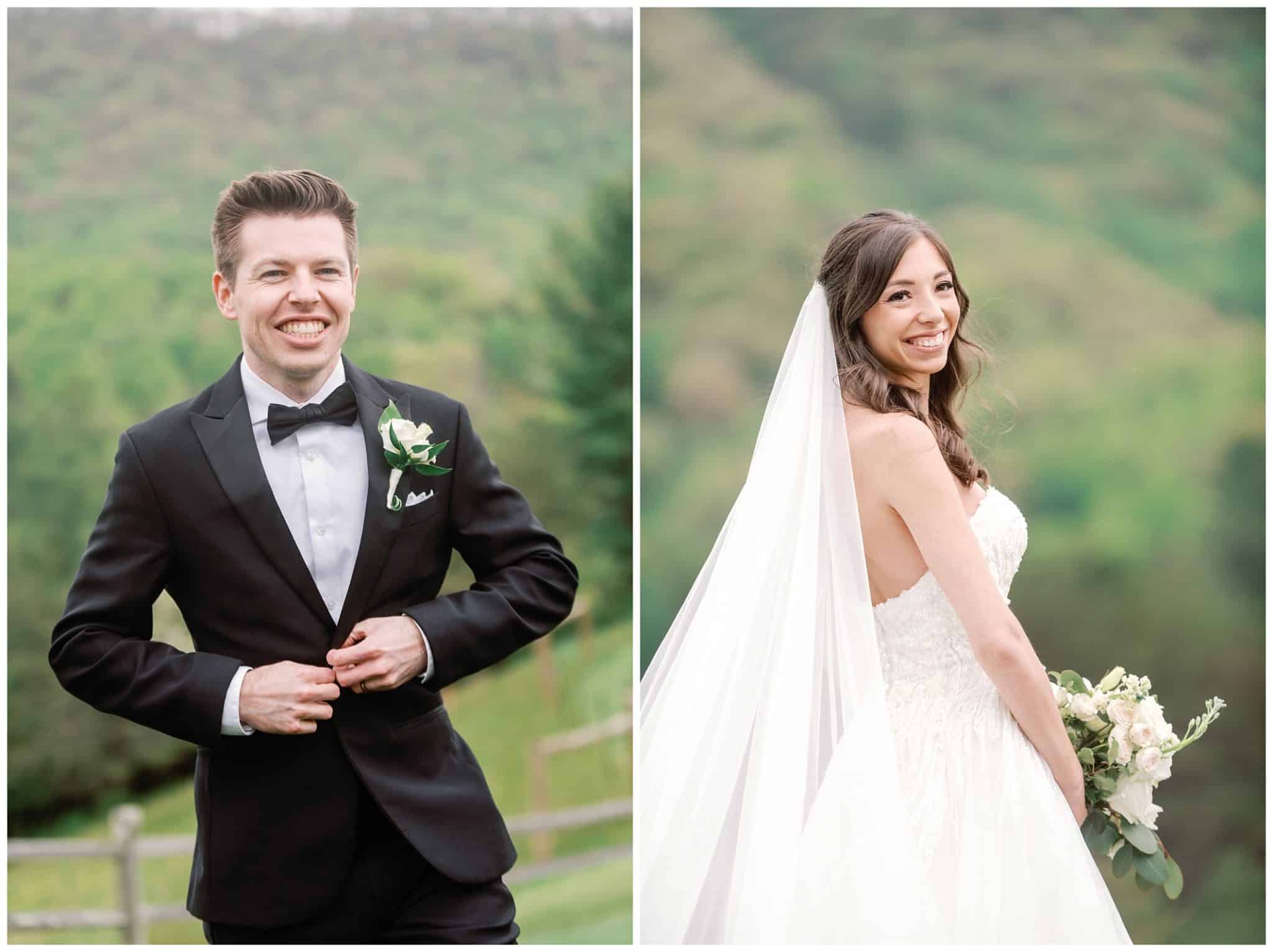 Basilica of St Lawrence Wedding & Chestnut Ridge Reception