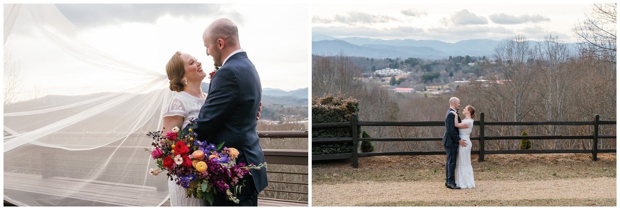 Winter Wedding Crest Center Asheville