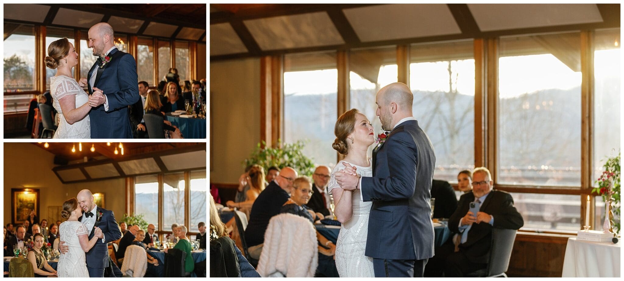 Winter Wedding Crest Center Asheville