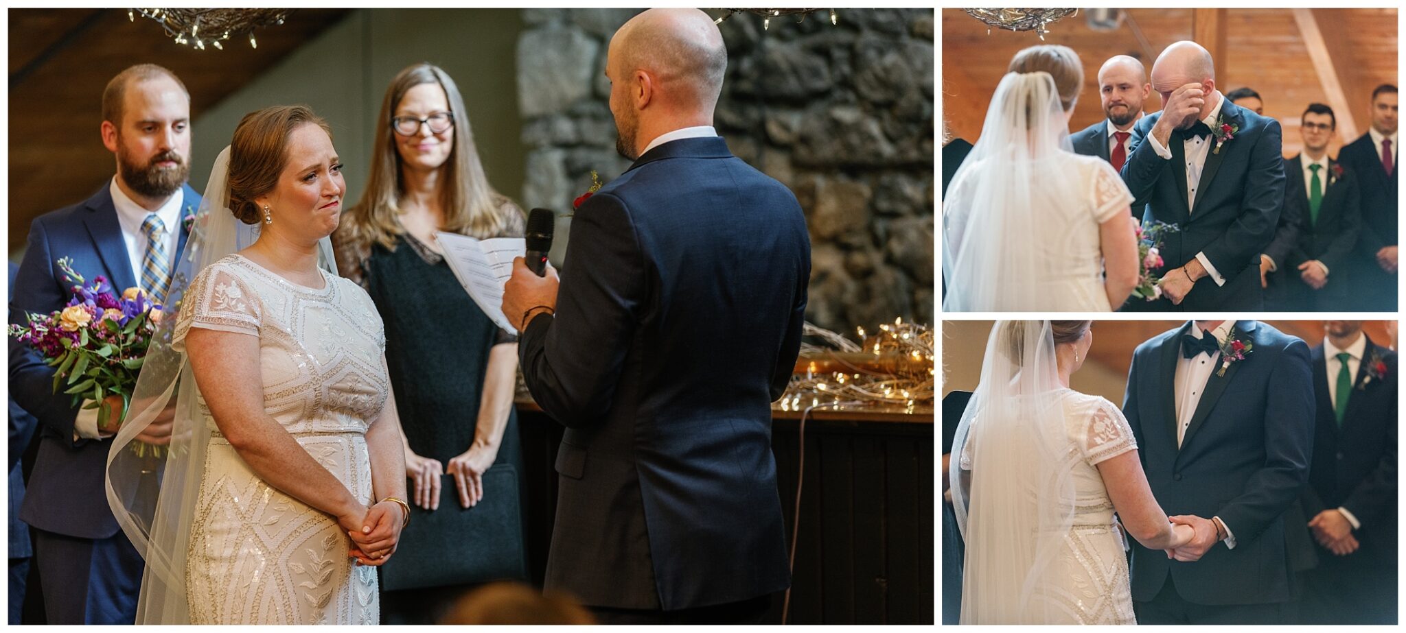 Winter Wedding Crest Center Asheville