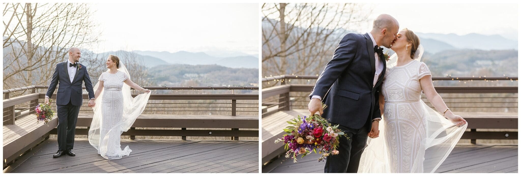 Winter Wedding Crest Center Asheville